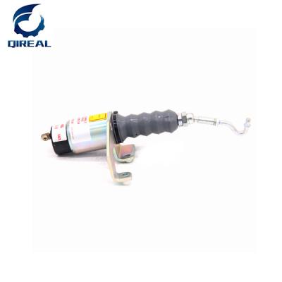 China Fuel Pump Shutoff Valve Solenoid 24V SA-3800-24 12V SA-3800-12 Fuel Shut Off Stop Cut Solenoid Valve for sale