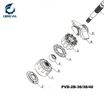 China Excavator Hydraulic Parts PVD2B36/38/40 Series Hydraulic Pump Parts  for sale