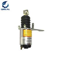 China Flameout Switch E306 E307 E308 E318 Excavator 4M40 Engine Stop Solenoid Valve 136-9518 for sale