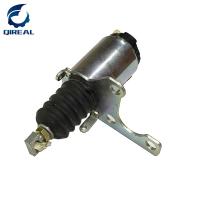 China Flameout Switch E306 E307 E308 E318 Excavator 4M40 Engine Stop Solenoid Valve 136-9518 for sale