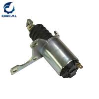 China Flameout Switch E306 E307 E308 E318 Excavator 4M40 Engine Stop Solenoid Valve 136-9518 for sale