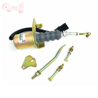 China 12V de Pasvorm van de de Solenoïdeklep 1750ES van de brandstofafsluiting voor de motormachine sa-3799-12 van Deutz Bosch RSV Te koop