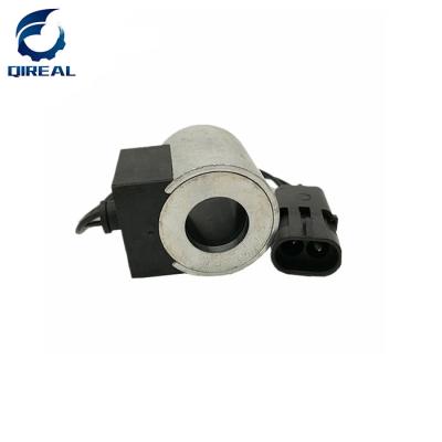 Китай Катушка 40mm клапана соленоида Yuchai YC60-7 R60-7 3104764 12V 24V 0D13105130 запасных частей экскаватора 18mm продается