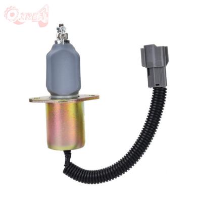 China 129953-77811 de Brandstofflameout van graafwerktuigelectrical parts 12Volt Eindesolenoïde Te koop