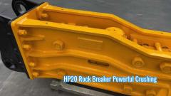 Introduce rock breaker HP20 hydraulic breake crushing hammer For You