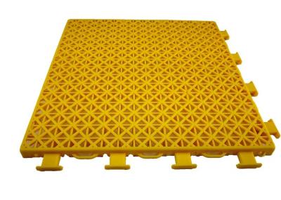 China Portable Basketball Court Flooring , Oxidation Resistance Modular Sports Flooring for sale