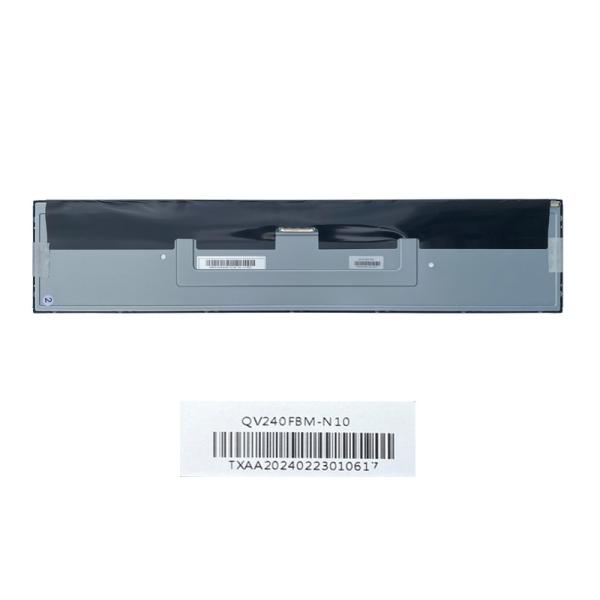 Quality 24Inch Stretched Bar Display 1920×360 QV240FBM-N10 Digital TFT LCD 300cd/M2 for sale