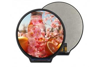 China TFT-LCD redondo de 4 polegadas com resolução de 720*720 e brilho de 500 nits para aplicações industriais à venda