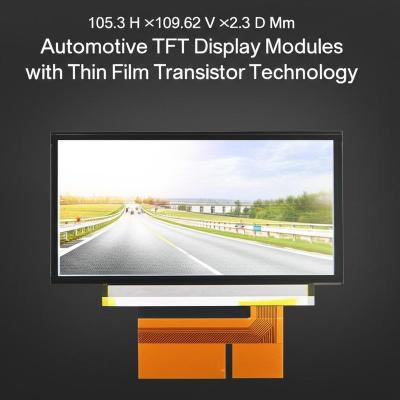 China 105.3 H ×109.62 V ×2.3 D Mm Automotive TFT Display Modules with Thin Film Transistor Technology for sale