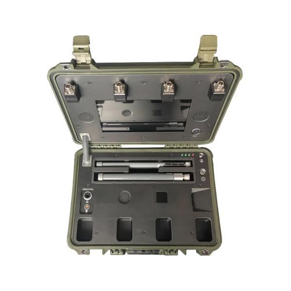 Quality Integrated Handheld UAV Drone Signal Detector Jammer Defense Equipment for sale