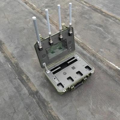 China Integrated Handheld UAV Drone Signal Detector Jammer Defense Equipment for sale