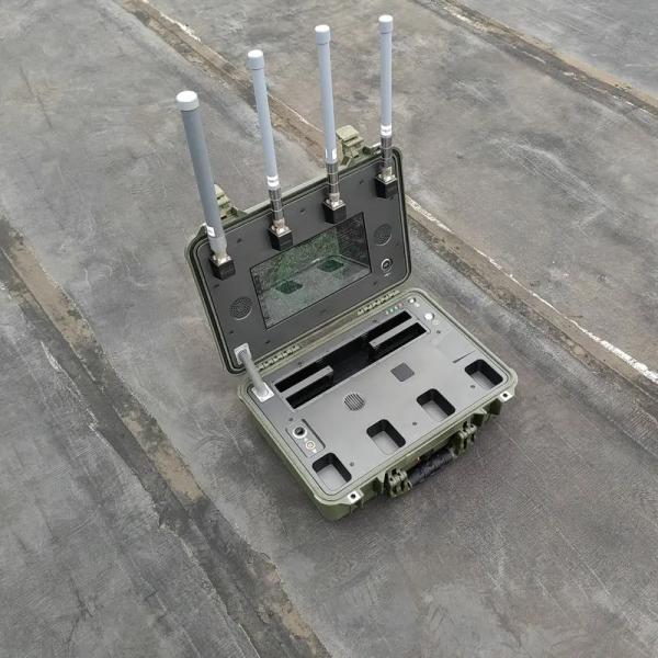 Quality Integrated Handheld UAV Drone Signal Detector Jammer Defense Equipment for sale