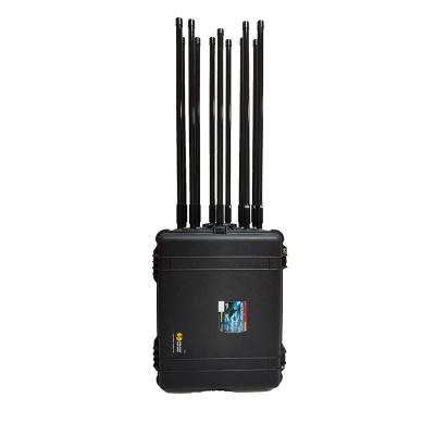 China 130W Equipo de posicionamiento de defensa de detección de interferencia de señales de UAV de prisión en venta