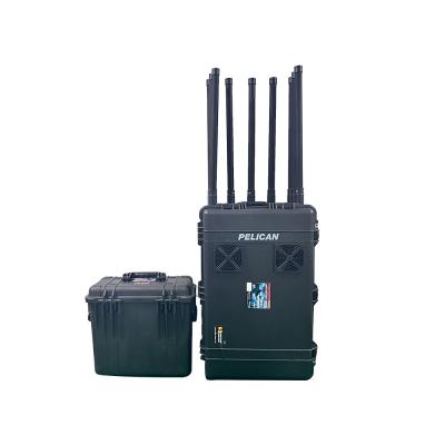 China 130W Equipo de posicionamiento de defensa de detección de interferencia de señales de UAV de prisión en venta