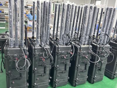 China 130W Equipo de posicionamiento de defensa de detección de interferencia de señales de UAV de prisión en venta
