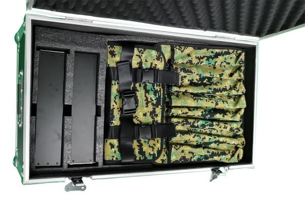 Ispezione di drone per zaini a 4 bande di 50W Difesa rilevamento di droni da 200W