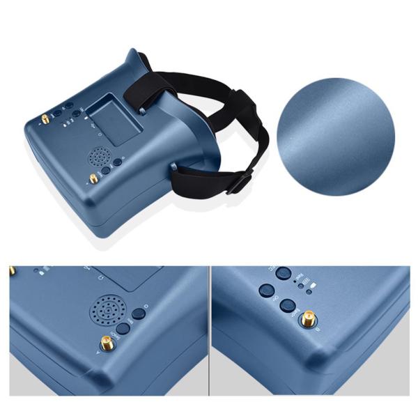 Quality 008D 4.3Inch FPV Accessories Digital DVR Diversity Goggles Dual Antenna 2000mAh for sale