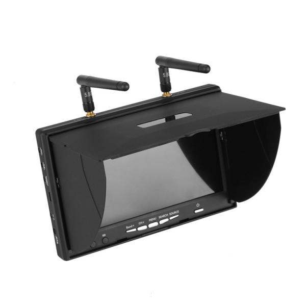 Quality 800x480 7 Inch FPV Monitor LT5802S 5.8G 40CH LED Backlight for sale