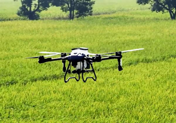 Quality High-Flow Double-Rotor Pump Drone Integrated Bin With Precise Weighing Module for sale