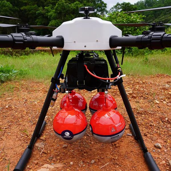 Quality 15kg Freight Capacity Professional Carrier Drone with Drop Thrower and 1000 Nits Display for sale