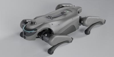 China Intelligent Robot Dog With 2D LiDAR L1 Automatic Telescopic Handle Strap For Autonomous Navigation And Mapping for sale