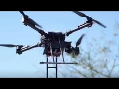 Drone Rack with Horizontal Folding Fuselage Design Developed