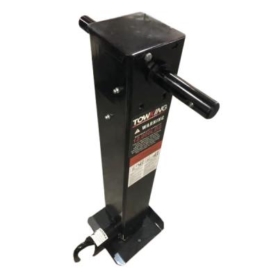Cina Rimorchio Jack With Handle di 12000LB Front Pin Side Wind Drop Leg in vendita
