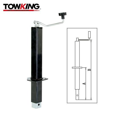 Cina Tubo quadrato A Frame Trailer Jack Top Wind Capacità 5000 libbre in vendita