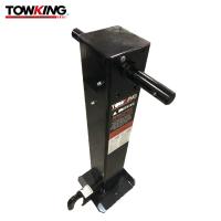 China Heavy Duty 12K Capacity Two Speed Trailer Jack Side Wind Front Pin With Spring 30 Inch Retracted for sale