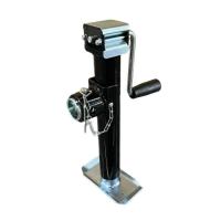 China Pipe Mount Swivel Trailer Jack Stand 2000 lbs Capacity Side Wind Handle for sale