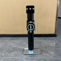 China Pipe Mount Swivel Trailer Jack Stand 2000 lbs Capacity Side Wind Handle for sale
