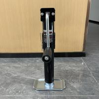 China Pipe Mount Swivel Trailer Jack Stand 2000 lbs Capacity Side Wind Handle for sale