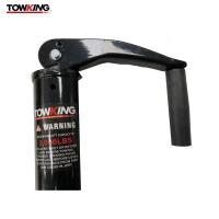 China ISO9001 2000lbs RV Trailer Jack Top Wind 15 Inch Lift Round Tube A Frame for sale