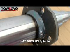 #42 3000LBS Capacity Spindle Assemblies Include Spindle Castle Nut Washer