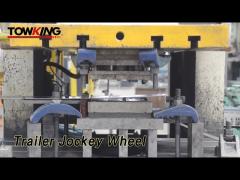 Stamping Press Trailer Jockey Wheel Parts Heavy Duty Steel