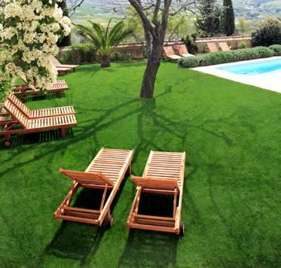 China Landscape Artificial Grass Turf Synthetic Grass Carpet Lawn For Swimming Pool SGS ISO CE Certification for sale