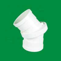 China Leakproof PVC Double Y Tee Customization Smooth Surface PVC Elbow Fitting With Cover for sale