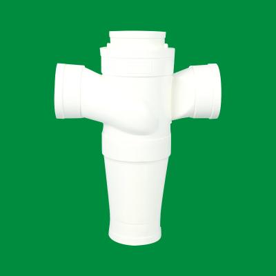 中国 高温抵抗ポリ塩化ビニールの排水の管付属品のカスタム化DN90mm 販売のため