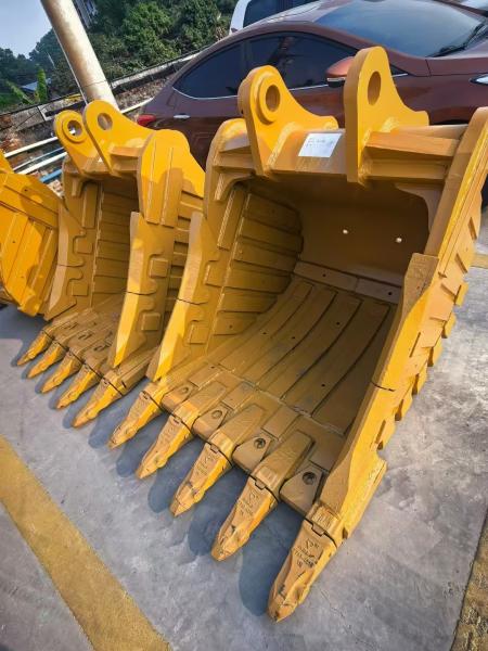 Quality CAT320 Mining Excavator Bucket 1.2CBM with Diamond Teeth Tooth Holder for sale