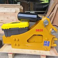 Quality SB20 Triangle Hydraulic Rock Breaker Triangle Frame Mini Excavator Rock Breaker for sale