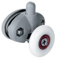 China 5-6mm Thick Curved Shower Door Rollers Replacement Bottom Rollers for sale