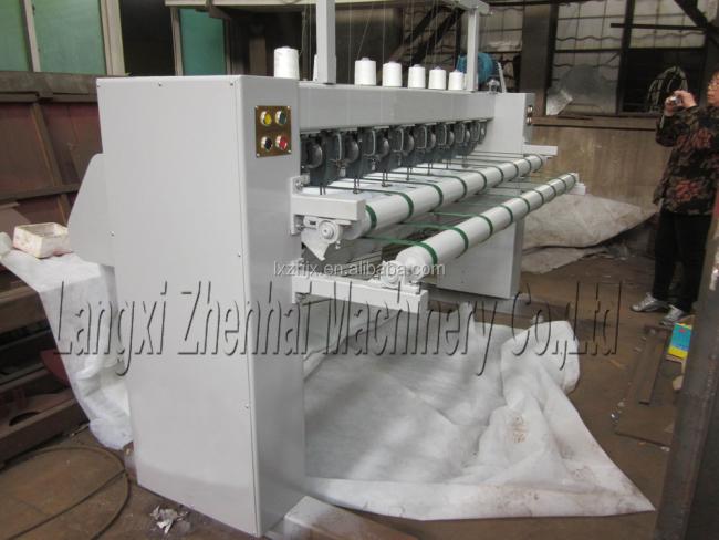HFJ-6 straight line quilting machine/duvet making quilt machine/sleeping bag quilting machine