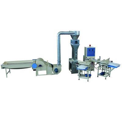 China Microfiber Soft Goose Down Effect Pillow Filler Machine Wool Cotton Waste Fiber Opener for sale