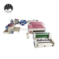 China Nonwoven PET Polyester Thermal Bonded Wadding Production Line Machine for sale