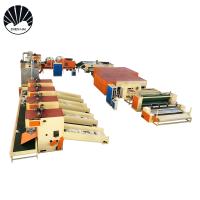 China Nonwoven PET Polyester Thermal Bonded Wadding Production Line Machine for sale