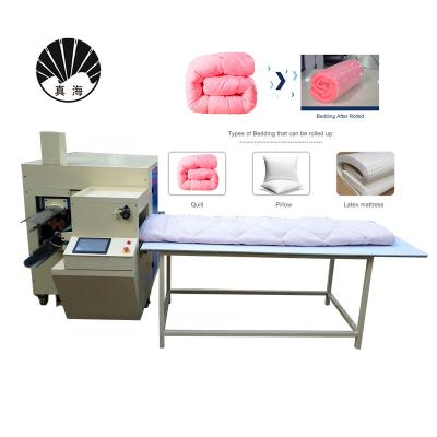 Cina Cuscino Topper Mattress Rolling Packing Machine per i piumini dei cuscini in vendita