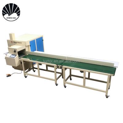 China JBJ-9 Pillow rolling machine, cushion coiling packing machine with auto feeding conveyor for sale