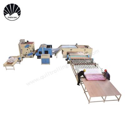 China Fabric Bedding Foam Automatic Mattress Production Line Computer Quilting Machine for sale