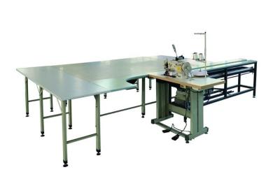China Cnc Stofferings Naaimachine voor Singelbandrand die Overlock-het Stikken het Naaien in orde maken Te koop