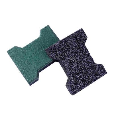中国 EPDM と SBR 粒子 ゴム床タイル 固定床用 一般サイズ 160mmX200mm 販売のため